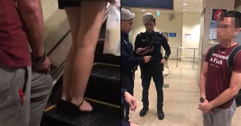 Man Allegedly Caught Red Handed Taking Upskirt Video At Bishan Mrt