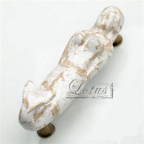 Vintage Mermaid Ceramic Knobs Dresser Knobs Cabinet Dresser Etsy