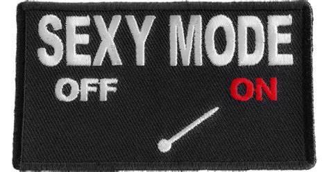 Sexy Mode On Off Patch Funny Patches By Ivamis Patches