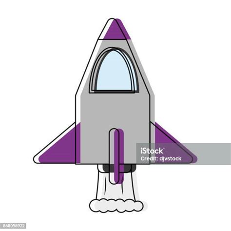 太空火箭圖示向量圖形及更多不明飛行物體圖片 不明飛行物體 交通方式 冒險 Istock
