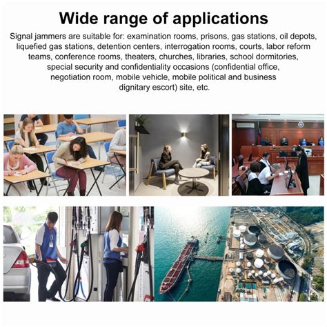 Signal Blocker For 2g 3g 4g 5g Wi Fi Gps Uhf And Vhf Signal Jamming All Frequency Jammer