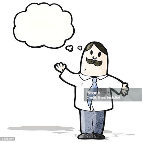 Cartoon Sensible Man Stock Illustration Download Image Now Adult
