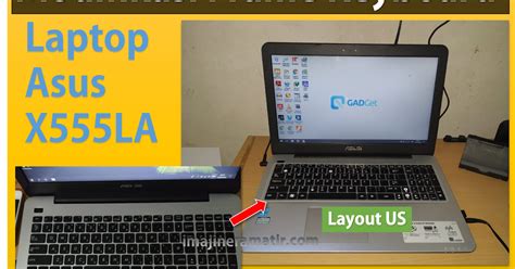 Memodifikasi Frame Keyboard Laptop Asus X555LA Jepang Untuk Dipasangi Keyboard Versi US