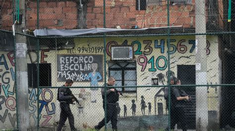 Rio De Janeiros Security Forces Launch Raids In 3 Favelas To Target