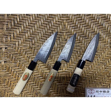 雙中鐵店1928 美貴久 藤原 出刃小魚刀 105mm 藤原 105mm 120mm 會銹 池內刃物 藤原小刀製作所 蝦皮購物