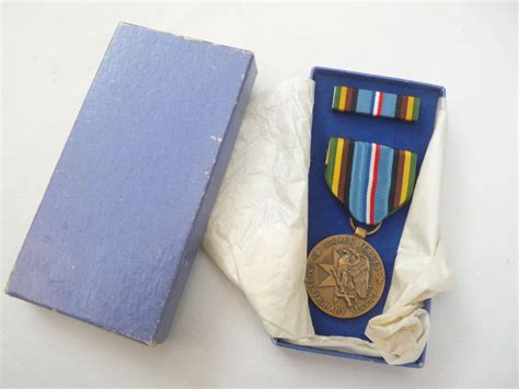 Usa Armed Forces Expeditionary Medal In Original Box Of Issue 1966 Dated