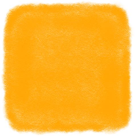 クレヨン塗り（四角）暖色系ぼかし 【てがきですの！β】かわいい・ゆるい無料イラスト