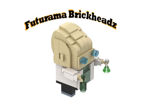 Lego Moc Brickheadz Professor Farnsworth By Bobby03 Rebrickable