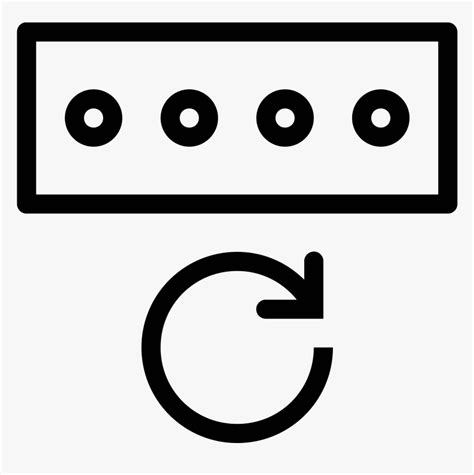 Password Reset Icon Hd Png Download Kindpng