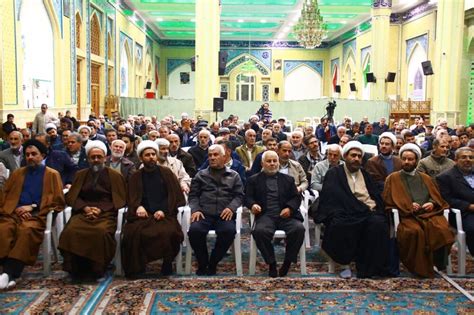 خبرگزاری حوزه تصاویر مراسم بزرگداشت مرحوم آیت الله مصباح یزدی در قزوین