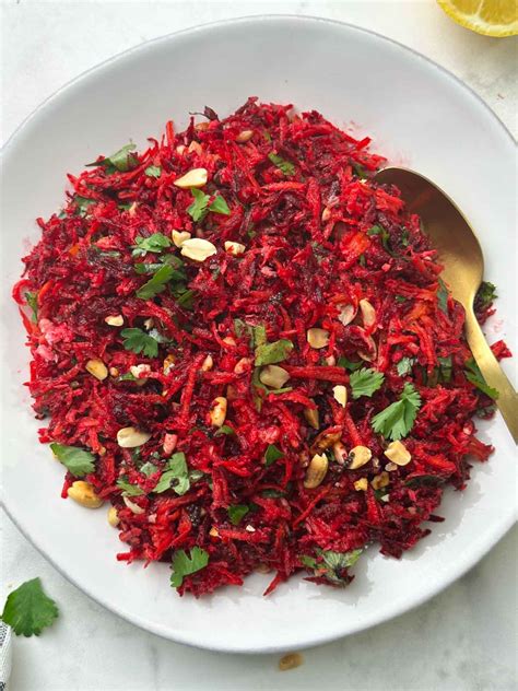 Carrot Beetroot Salad Indian Veggie Delight