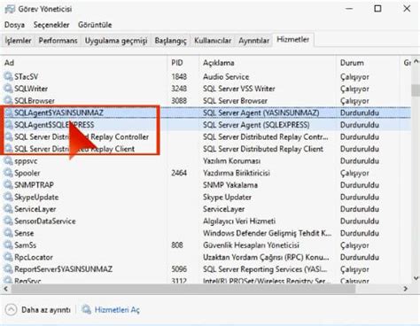 Sql Server Bağlantı Hatası 2 Adım