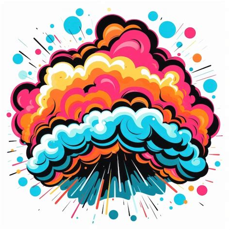 Cloud Graphics Cloud Art Premium Ai Generated Image