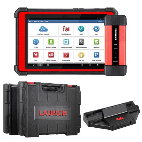 Original Launch X 431 PAD V With SmartBox 3 0 Automotive Diagnostic Tool Support Online Coding
