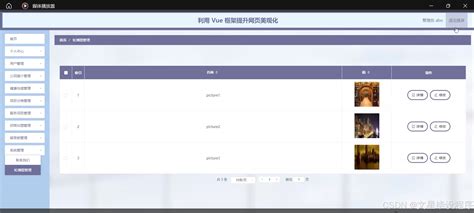 Ssm毕设 利用vue框架提升网页美观化源码程序论文vue与ssm框架结合毕设项目 Csdn博客