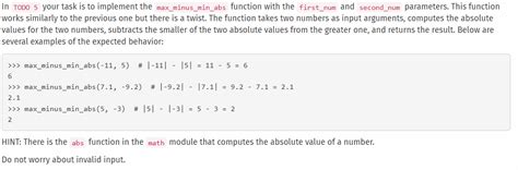 Solved In TODO 5 Your Task Is To Implement The Chegg