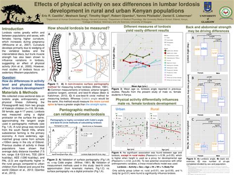 Pdf Effects Of Physical Activity On Sex Differences In Lumbar
