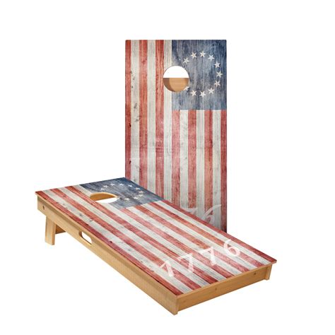 Star 1776 American Flag Professional Cornhole Boards