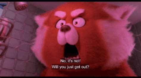 Red Panda Infuriated Turning Red 