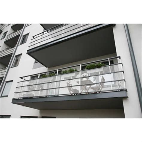 Objetos Bim ¡descarga Gratis Balcony Railing Sheet Metal Perforated