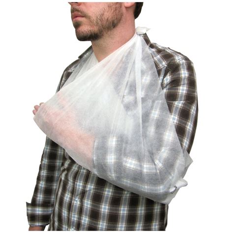 Non Woven Triangular Bandage Single 90cm X 127cm