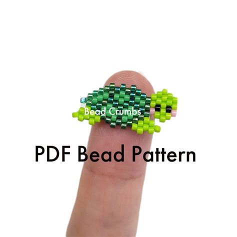 Seed Bead Turtle Pattern Etsy
