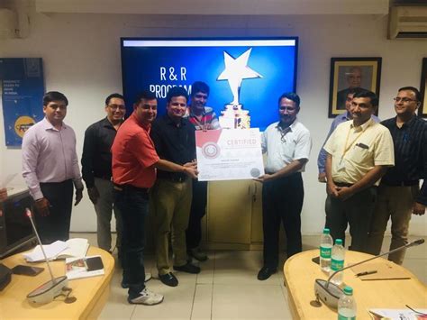 Ramesh M Pmpcsmitil4 Mpsix Sigma Bb On Linkedin Award Felicitation Gem Head Quarters It