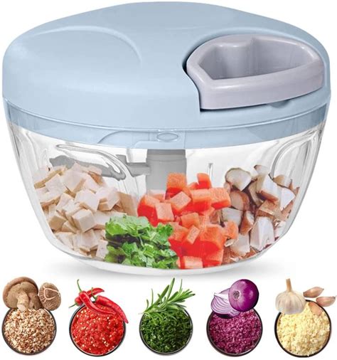 New Speedy Chopper Hand Powered Portable Food Processor Manual