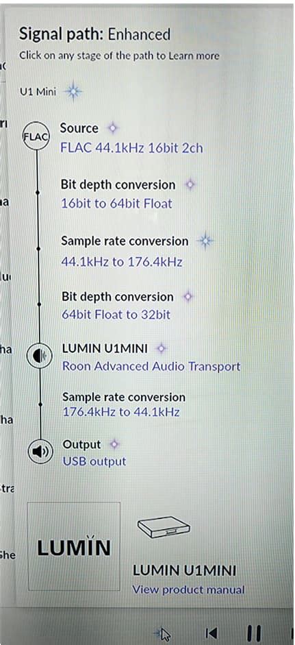dsp downsampling when set to upsample lumin roon labs community