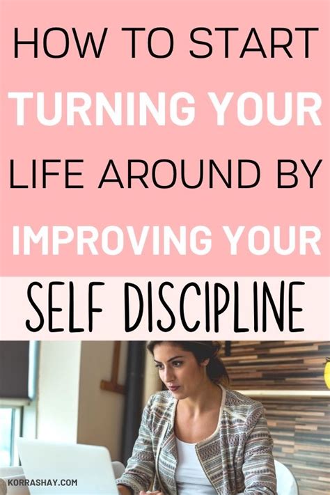 How To Improve Your Self Discipline Become A Disciplined Person Artofit