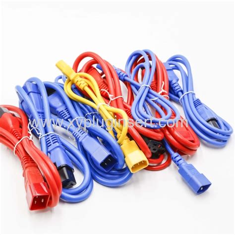 Iec Power Cords Iec60320 C14 C13 Locking C19 C20 Locking Manufacturers And Suppliers In China