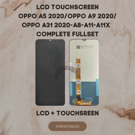 Jual Lcd Touchscreen Oppo A5 2020 Oppo A9 2020 Oppo A31 2020 A8 A11