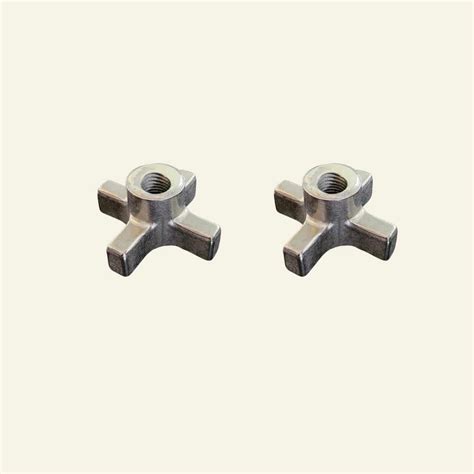 Metal Knobs Quick Release 2 Wing Nuts