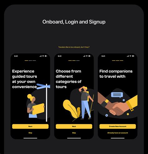 Guided Tours And Travel Companions Mobile App On Behance