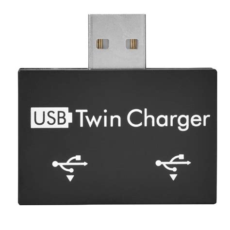 Buy Mini Usb Hub 2 Port Usb Twin Charger Splitter Adapter Kit Suitable For Input And Output
