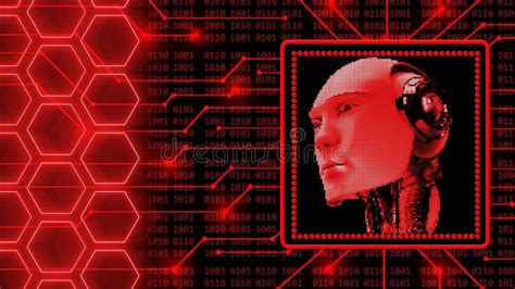 ai or artificial intelligence with abstract 3d robotic head
