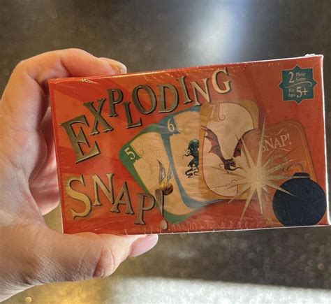 Exploding Snap Game Wizarding World Of Harry Potter Harry Potter