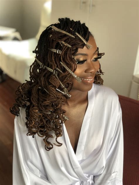 Wedding Hairstyles For Locs