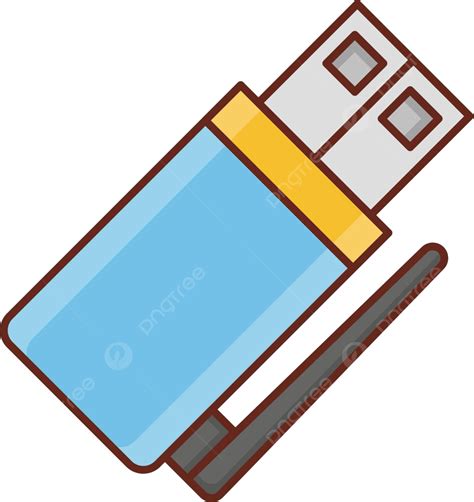 Usb Flat Usb Drive Vector Flat Usb Drive Png And Vector With
