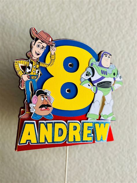 Toy Story Cake Topper Toy Story Printable Cake Topper Vrogue Co