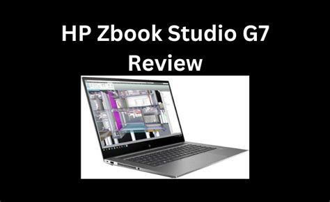 Hp Zbook Studio G Review The Tech World Guru