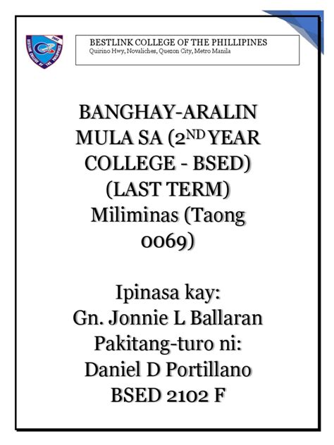 Portillano Miliminas Pagsasalita Pdf