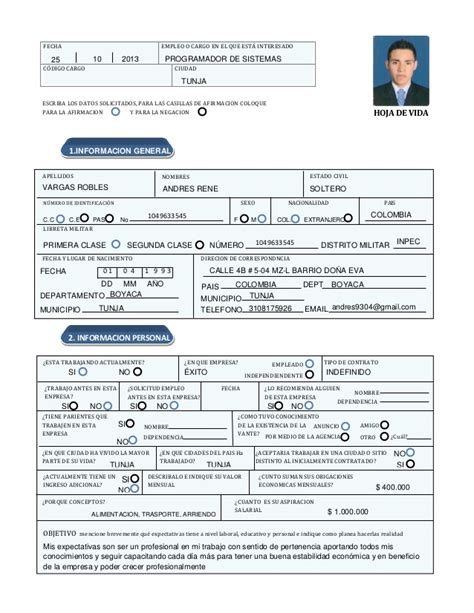 Descargar Formato Hoja De Vida 1003 En Word Lasopaeuropean