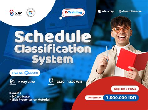Schedule Classification System Batch May 2022 Pt Sinergi Daya Mitra