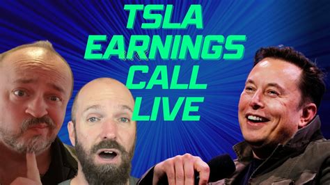 Tsla Earnings Call Live 🚀🚀 Tsla Tesla Teslastock Youtube