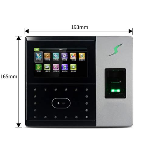 Biometric Facial Recognition Access Control System Fingerprint Time Attendance Terminal Smart