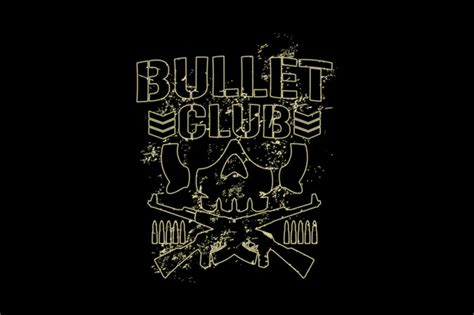 Bullet Club Outline T Shirt Tokon Shop Global New Japan Pro