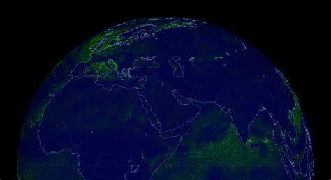 Earth A Global Map Of Wind Weather And Ocean Conditions
