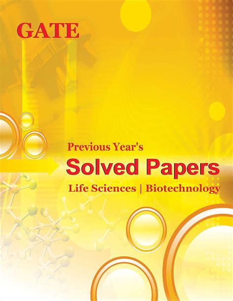 Buy Gate Solved Papers Life Sciences And Biotechnology Book Online At