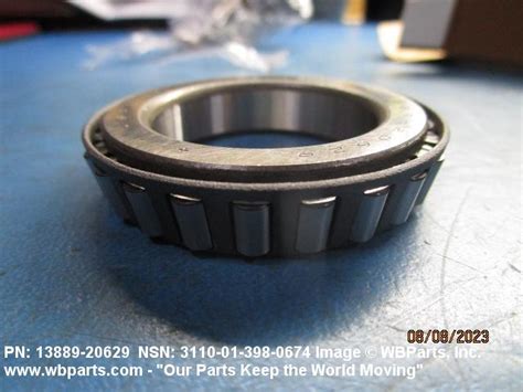 3110 01 630 4025 Tapered Roller Bearing Cone And Rollers Wbparts